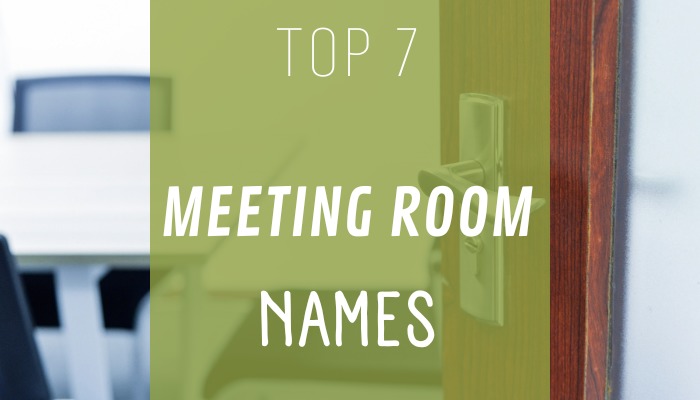 Meeting room names - Top 7 | Motilde
